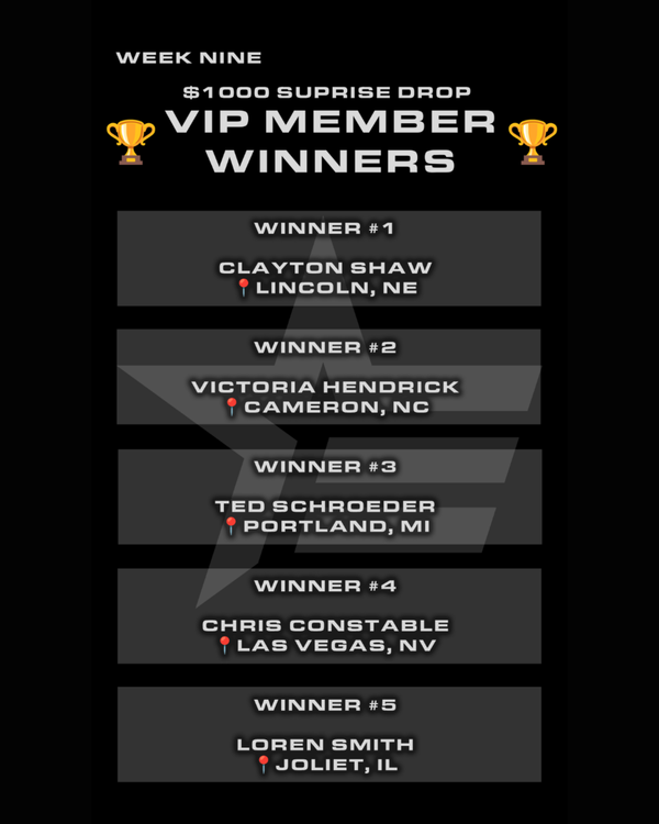 Week 9 VIP Surprise Drop : 5 More VIP Calls Went Out📞💰 - ENRFORCE