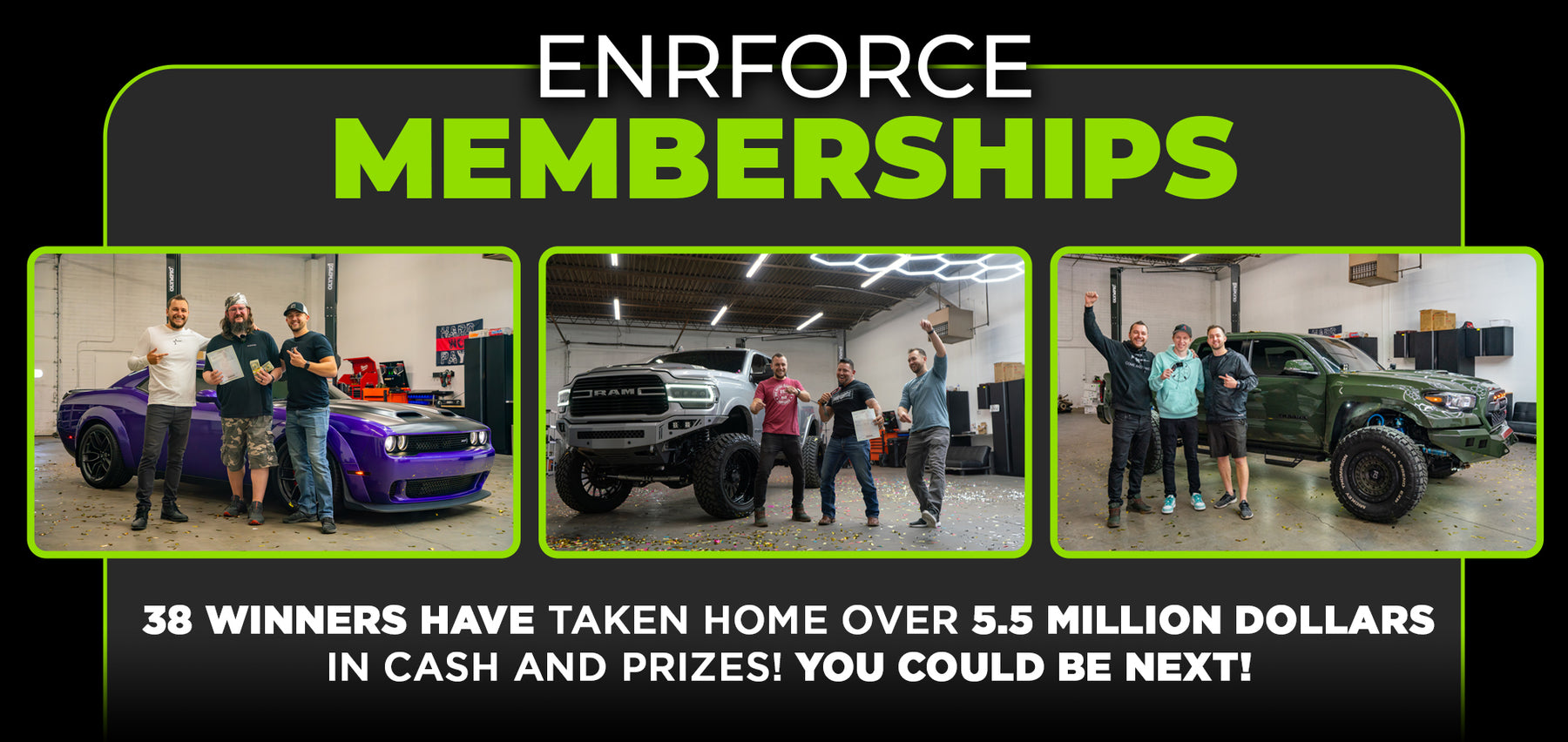 Become a VIP Member - ENRFORCE