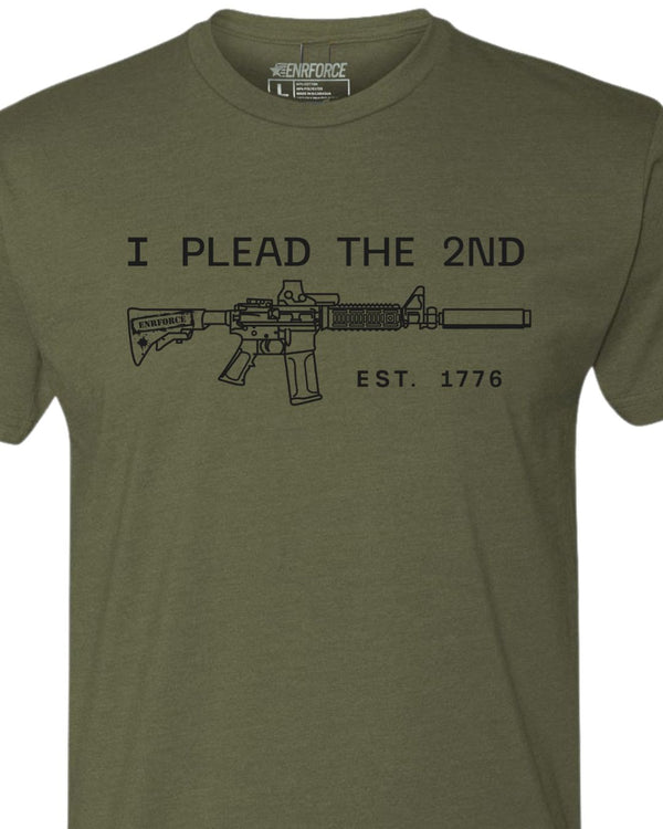 I Plead The 2nd - Tee - ENRFORCE